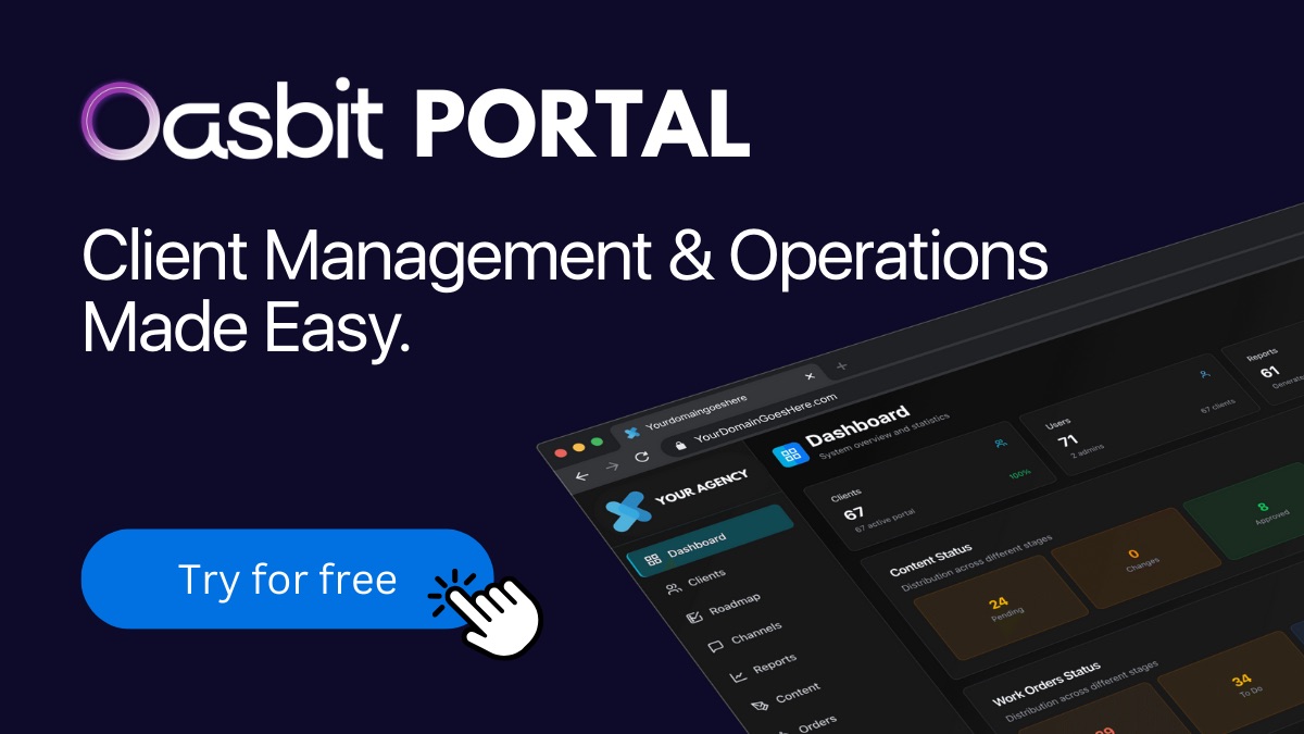 Oasbit Portal | A White-label Agency Operating System by Oasbit | Oasbit